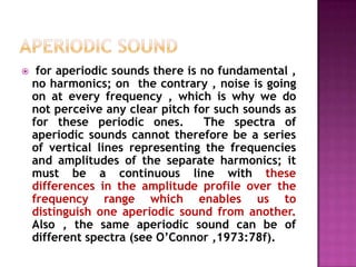 Periodic and aperiodic sounds (2) | PPTX