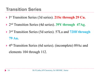 Periodic classification and periodic properties | PPT