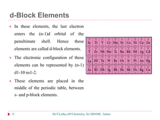 Periodic classification and periodic properties | PPT