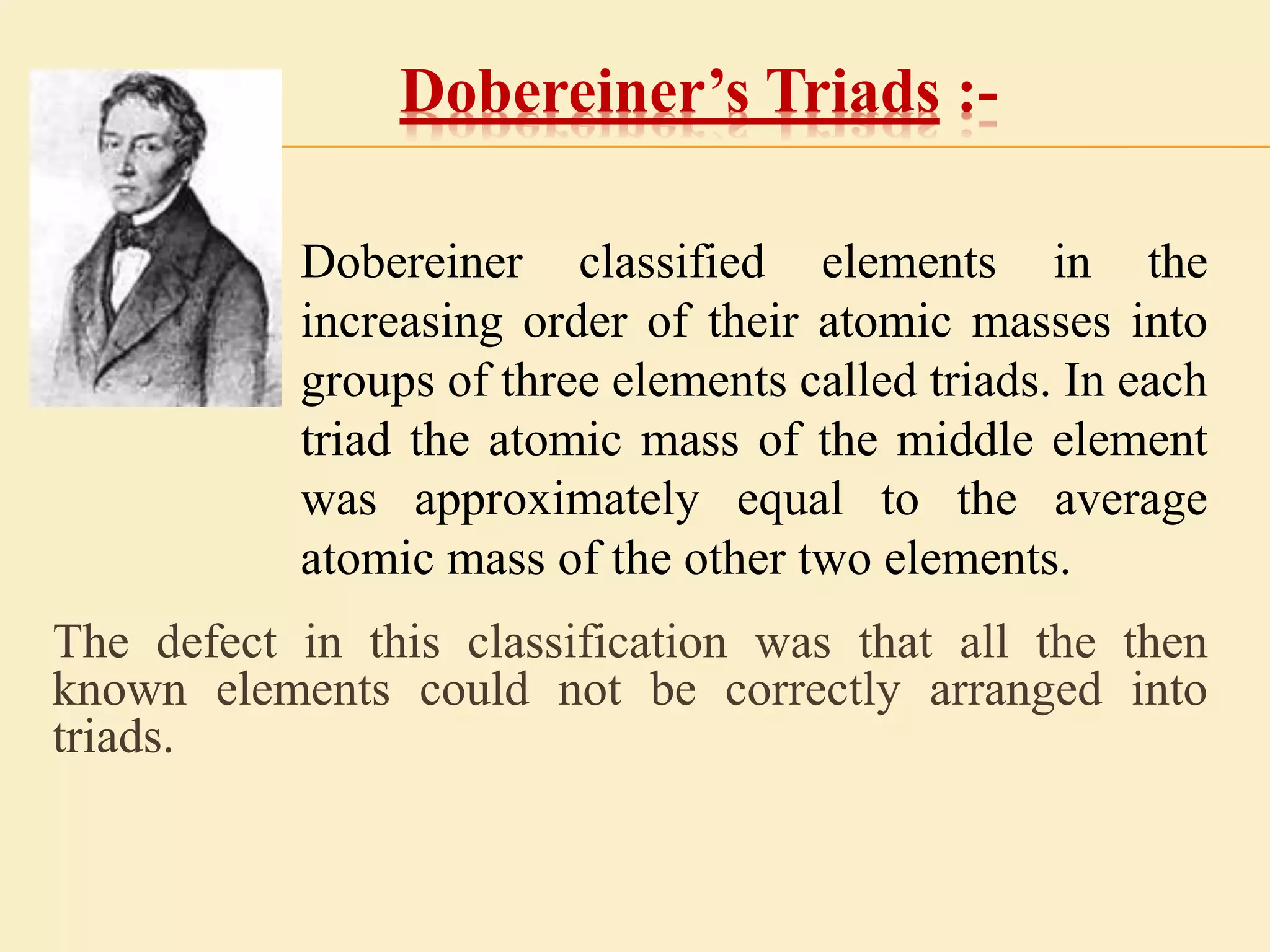 Periodic classification of elements | PPTX