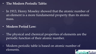 Periodic classification of elements 2 | PDF