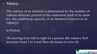 Periodic classification of elements 2 | PDF