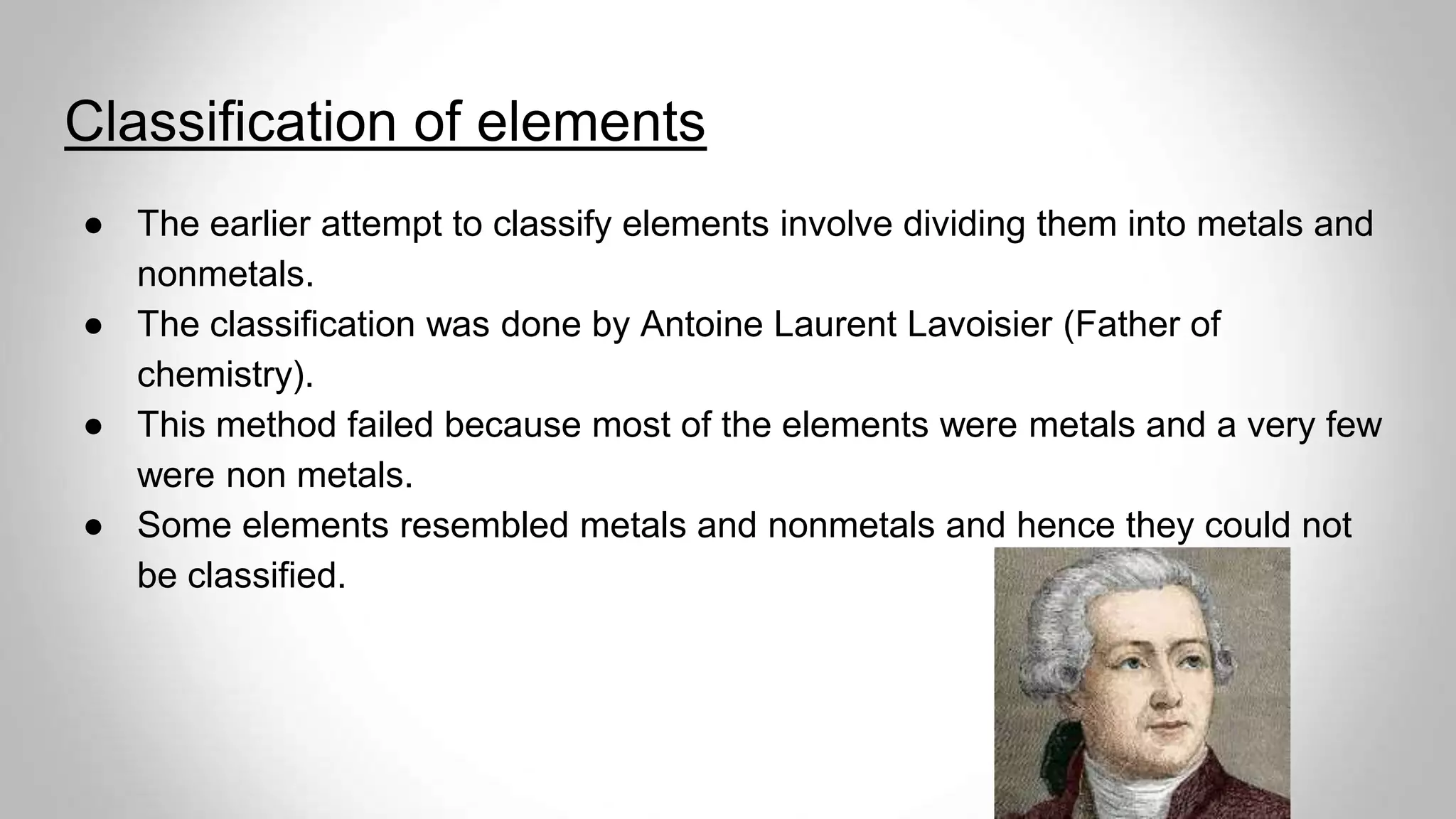 Periodic classification of elements gr10, 2020-21 | PPTX