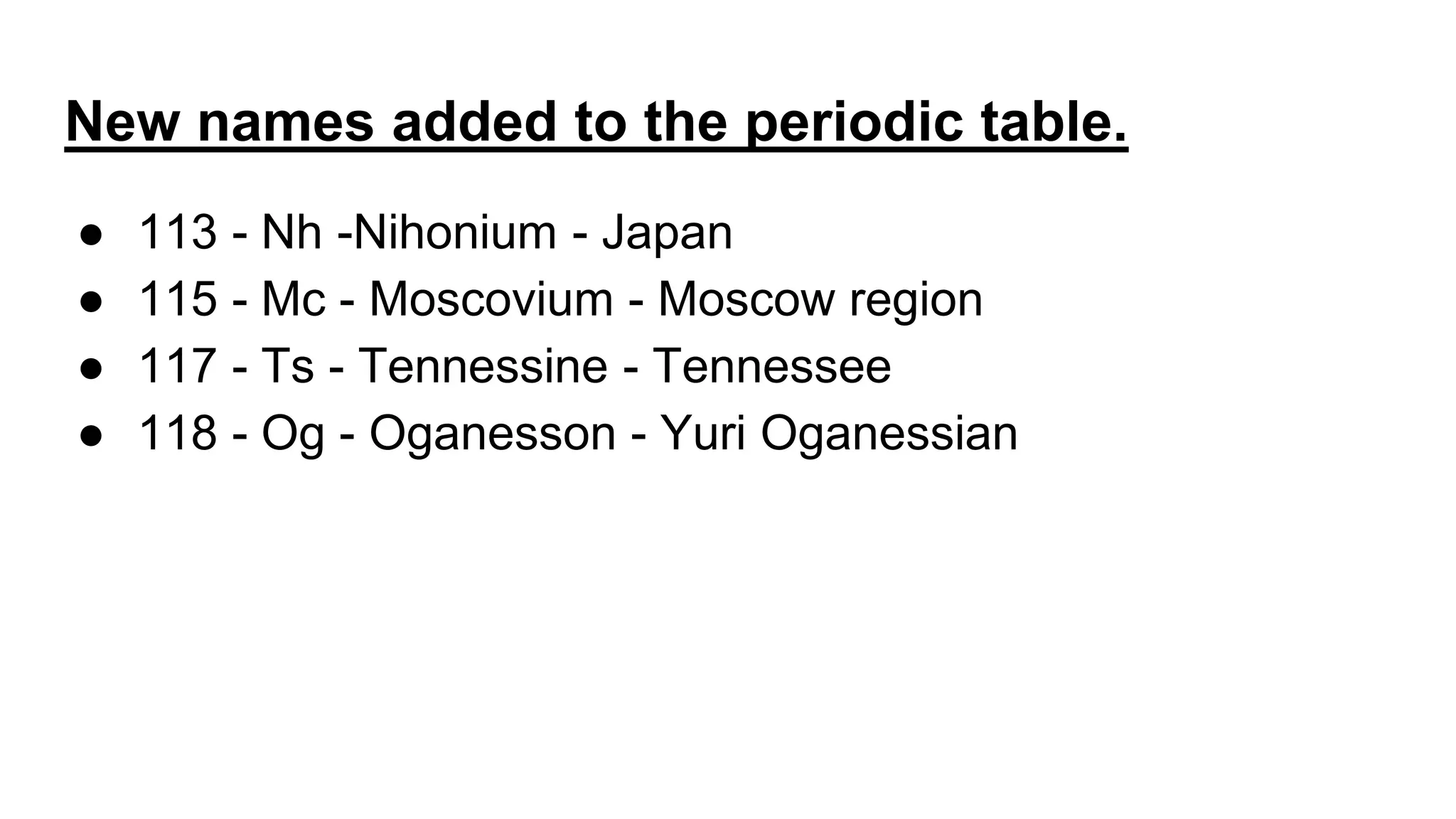 Periodic classification of elements gr10, 2020-21 | PPTX
