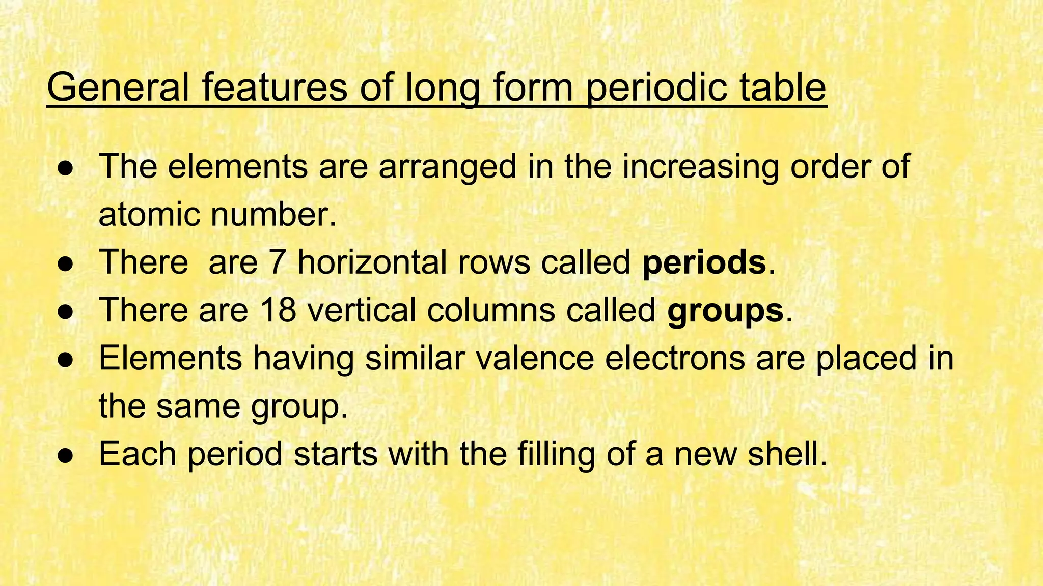 Periodic classification of elements gr10, 2020-21 | PPTX