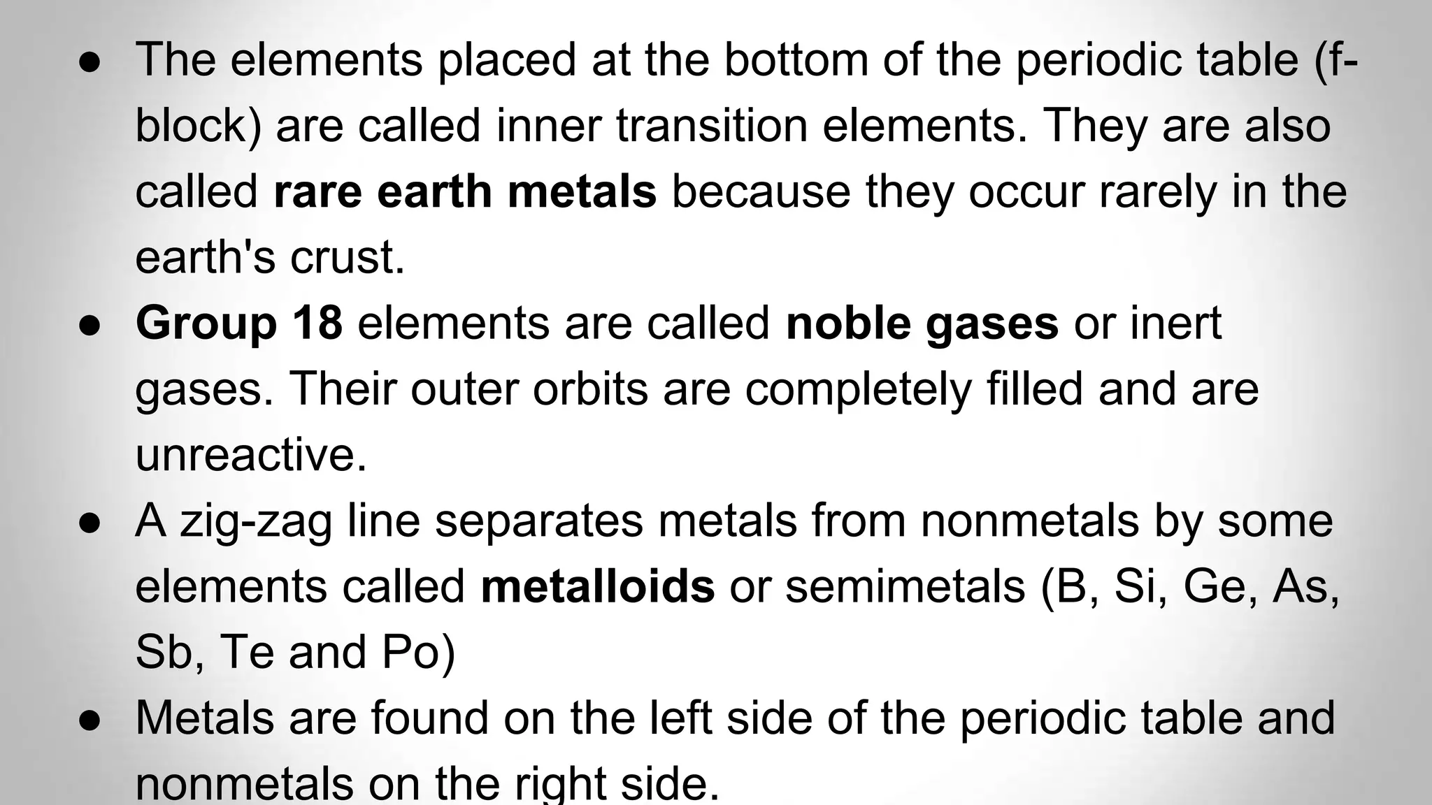 Periodic classification of elements gr10, 2020-21 | PPTX