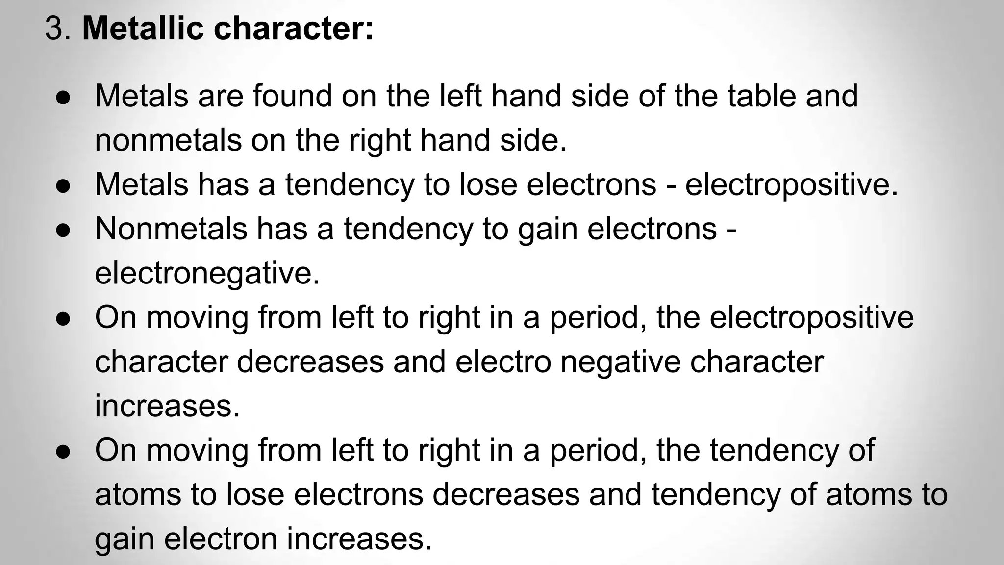 Periodic classification of elements gr10, 2020-21 | PPTX