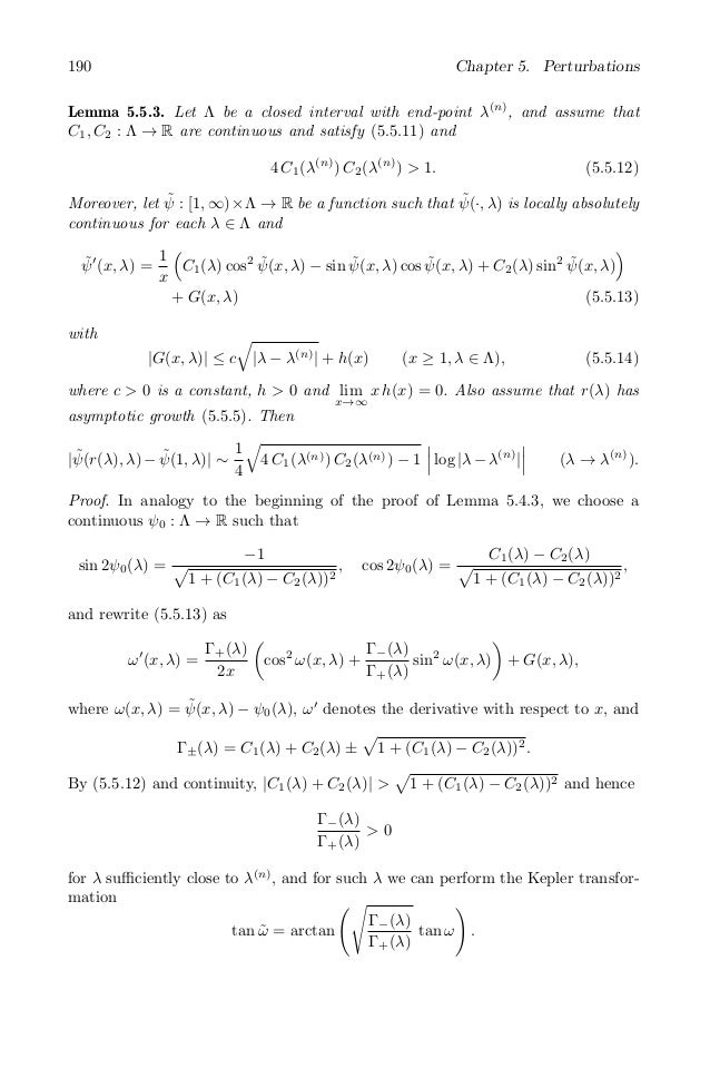 Periodic Differential Operators