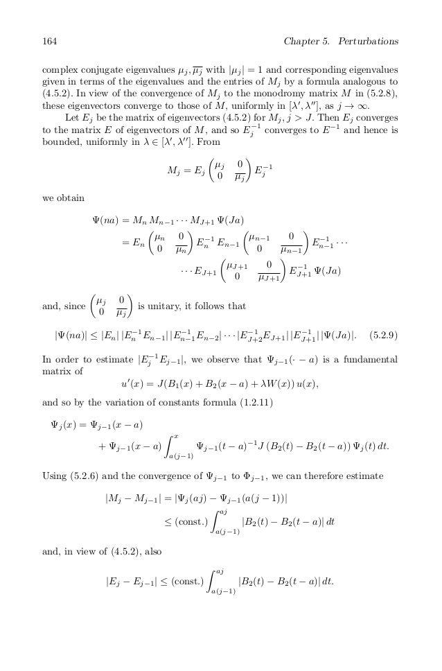 Periodic Differential Operators