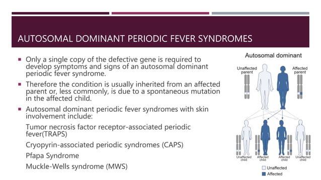 Periodic Fever syndromes- group of rare conditions that cause children ...