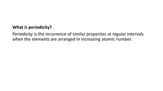 Periodicity | PPT