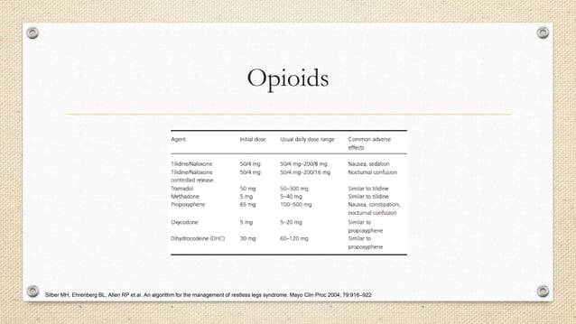 Periodic Limb Movement Disorder | PPTX | Sleep Disorders | Diseases and ...
