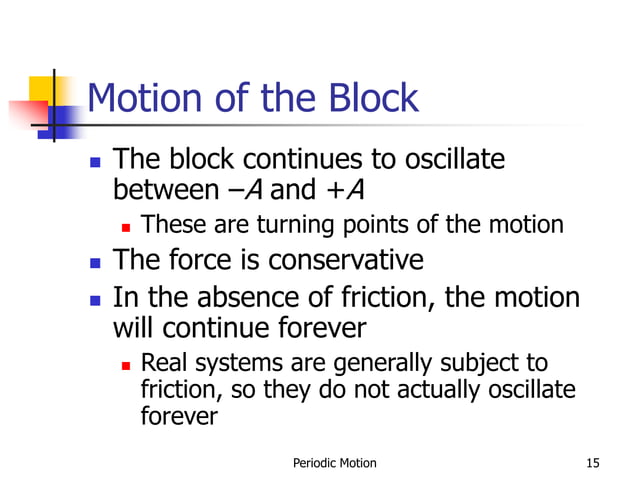 Periodic Motion.ppt | Physics | Science