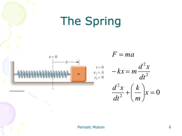 Periodic Motion.ppt | Physics | Science