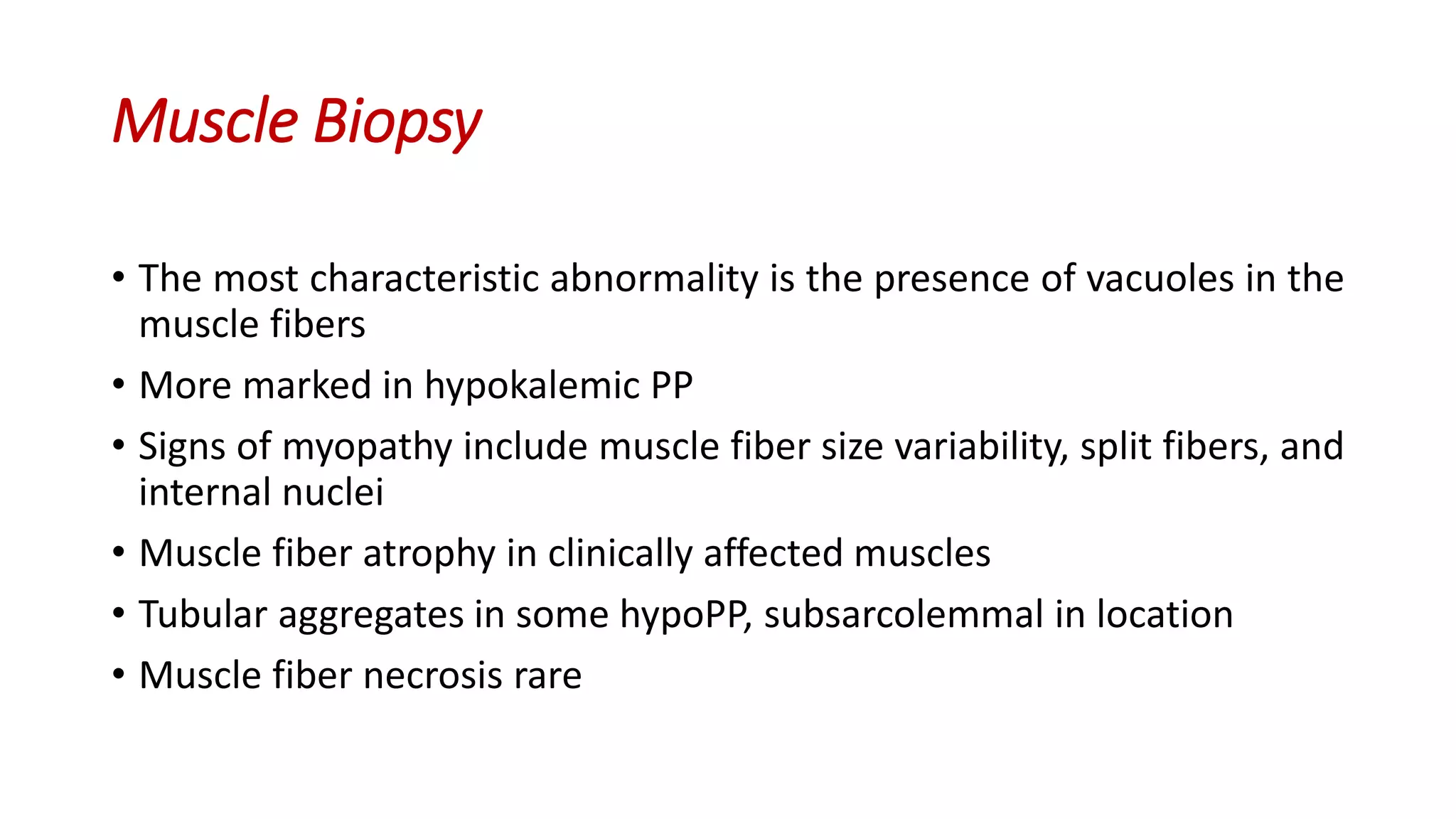 Periodic paralysis | PPTX