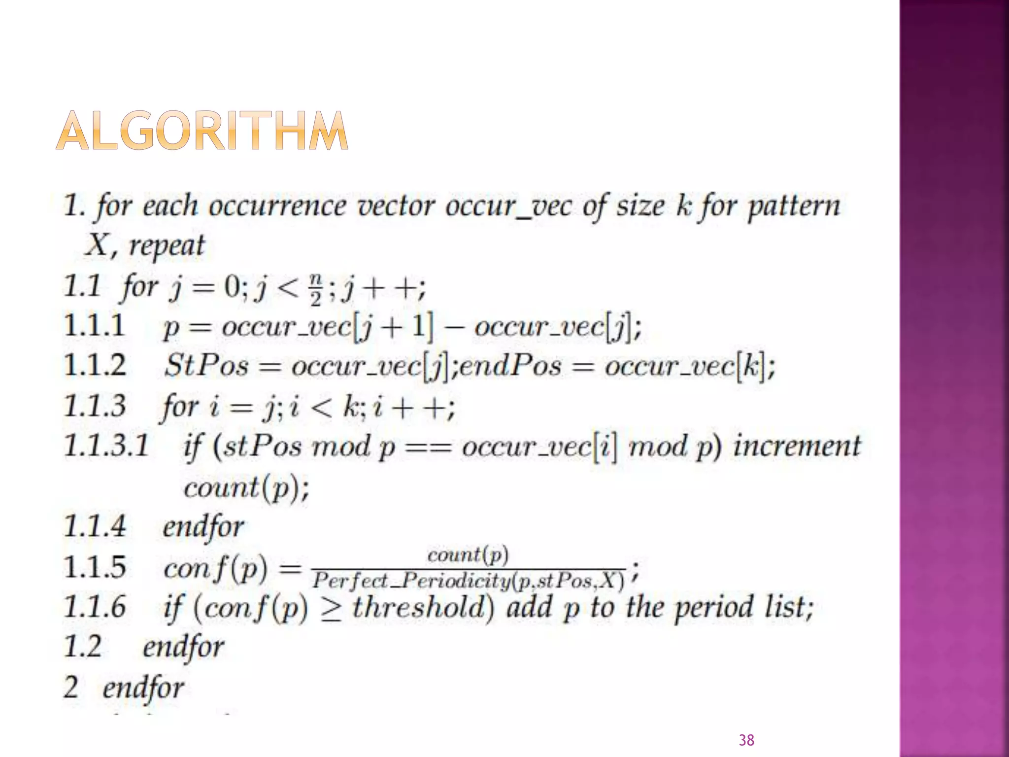 Periodic pattern mining | PPT