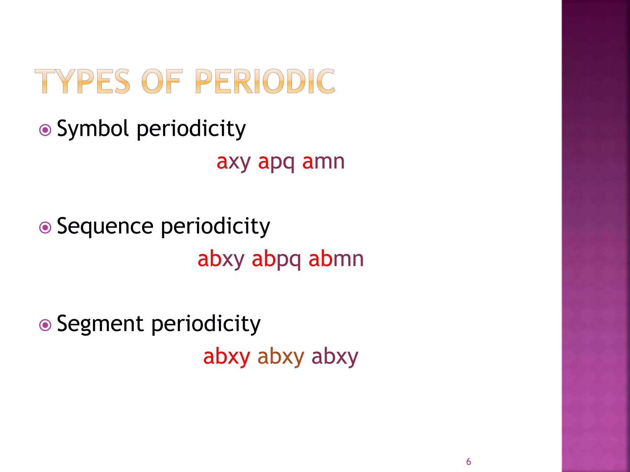 Periodic pattern mining | PPT