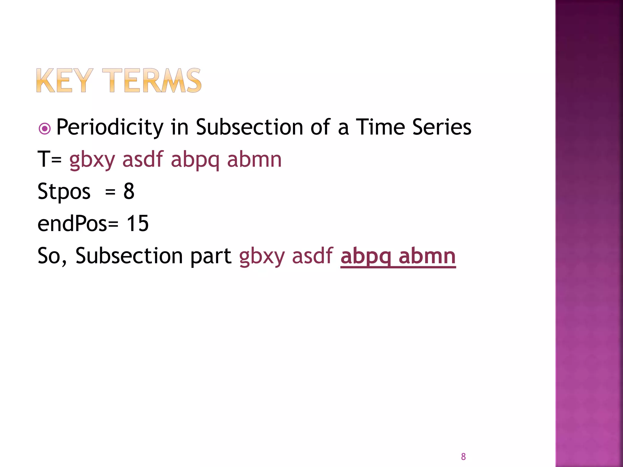 Periodic pattern mining | PPT