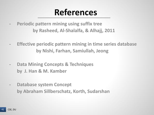 Periodic pattern mining | PPT