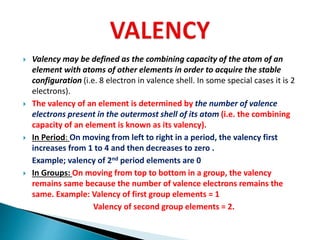 Periodic properties of elements | PPTX