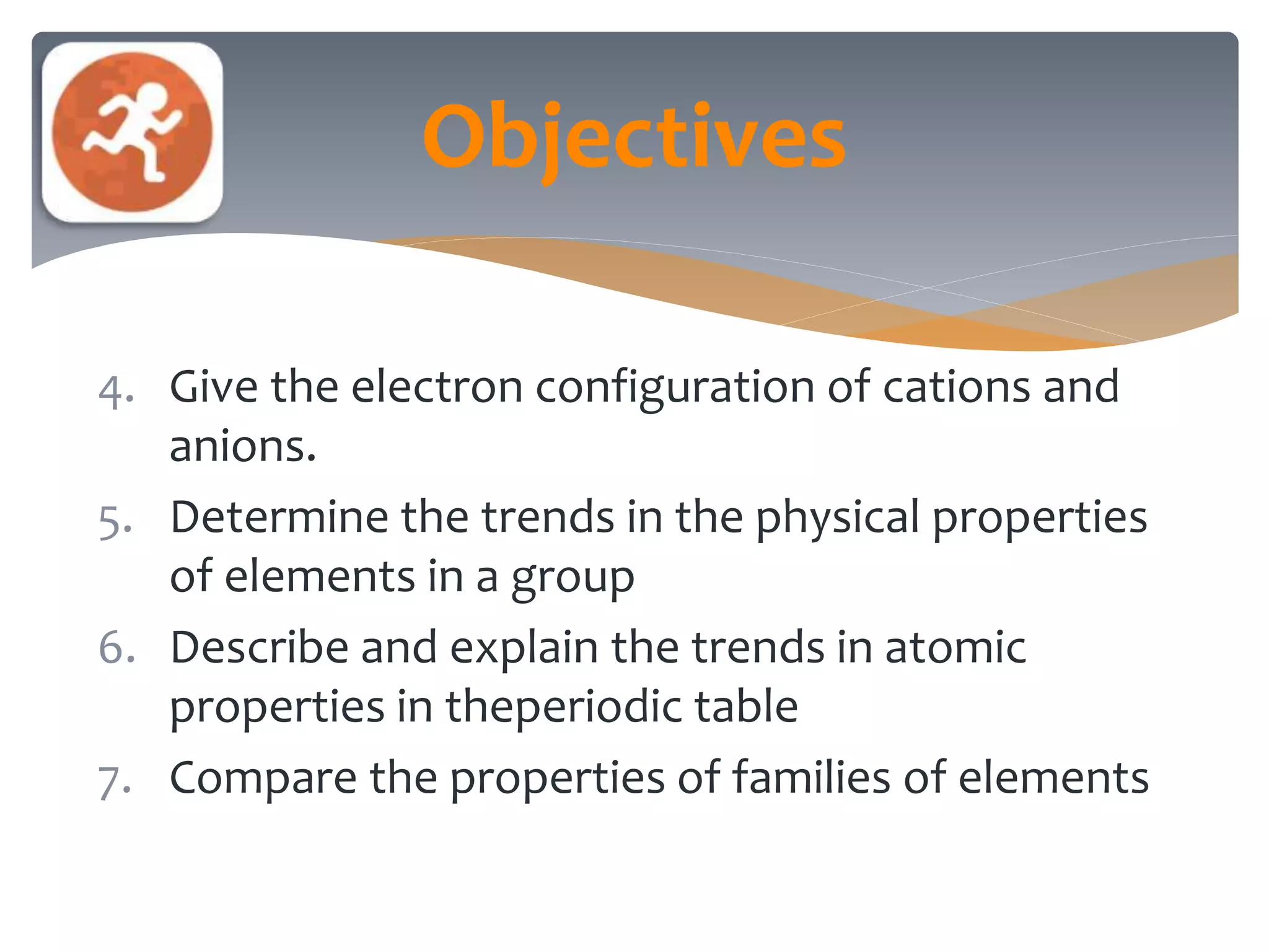 Periodic relationships among elements | PPTX