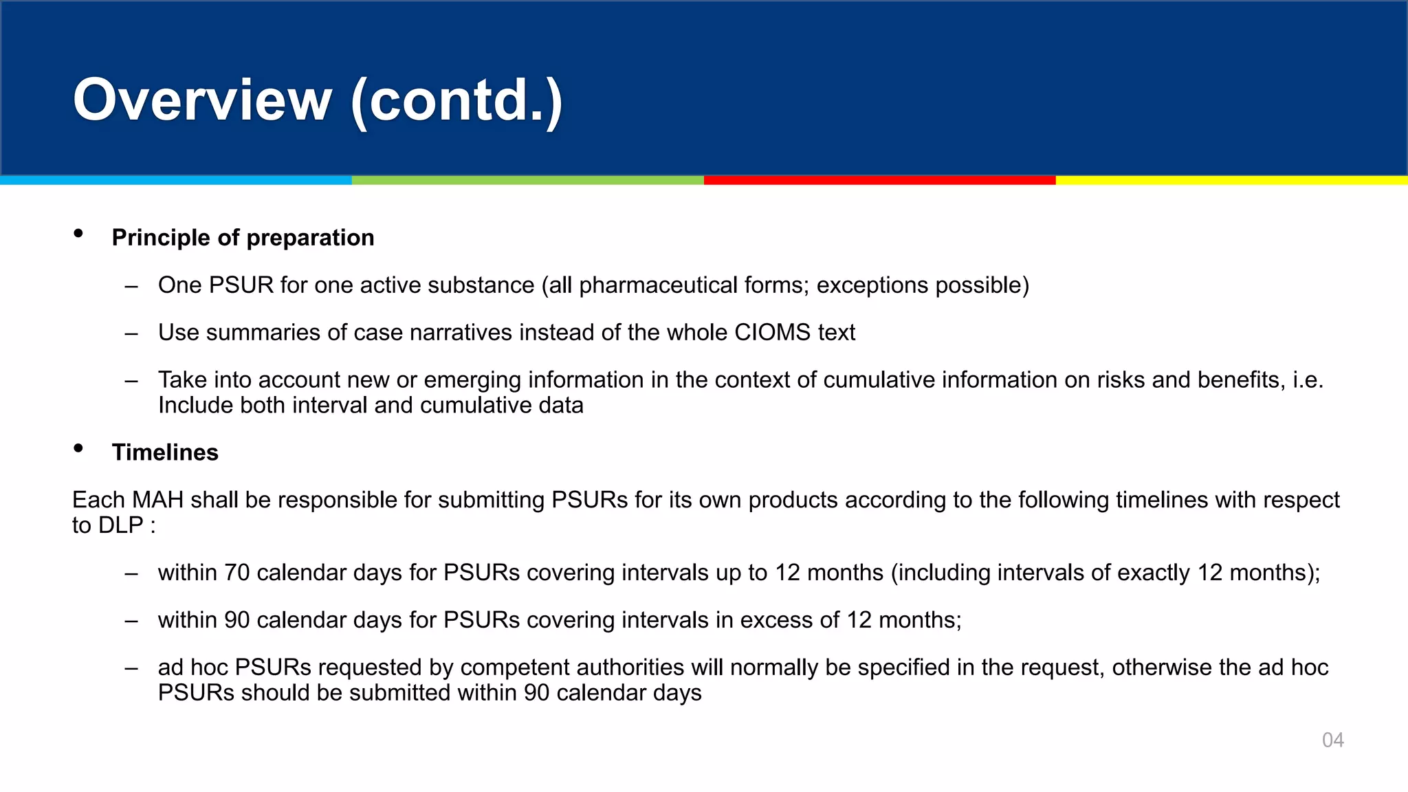 Periodic safety update reports – gvp guidelines and changes | PPTX