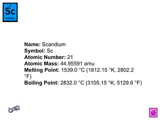 Periodic table | PPT