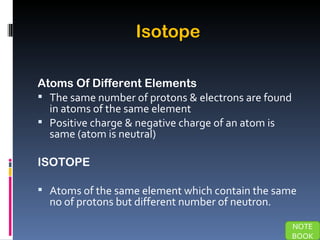 Periodic table | PPT | Chemistry | Science