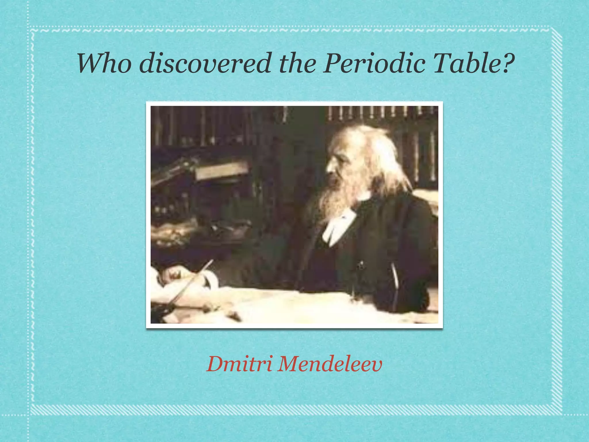 Periodic table Presentation | KEY
