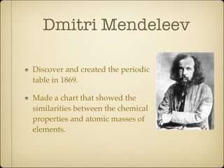 Periodic table | PPT