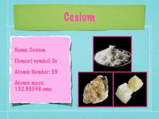 Periodic table | KEY