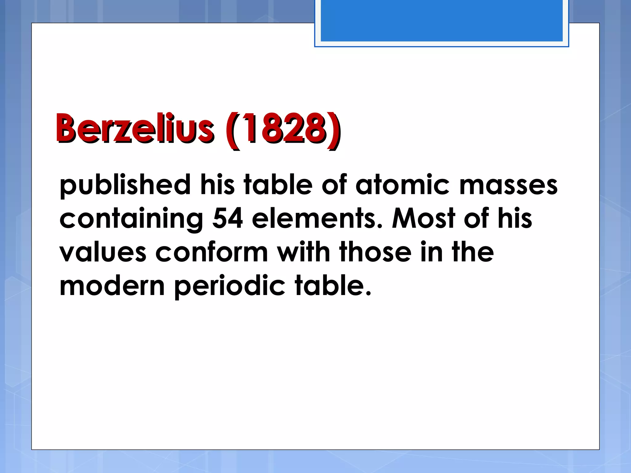 Periodic table Development and Trends | PPT