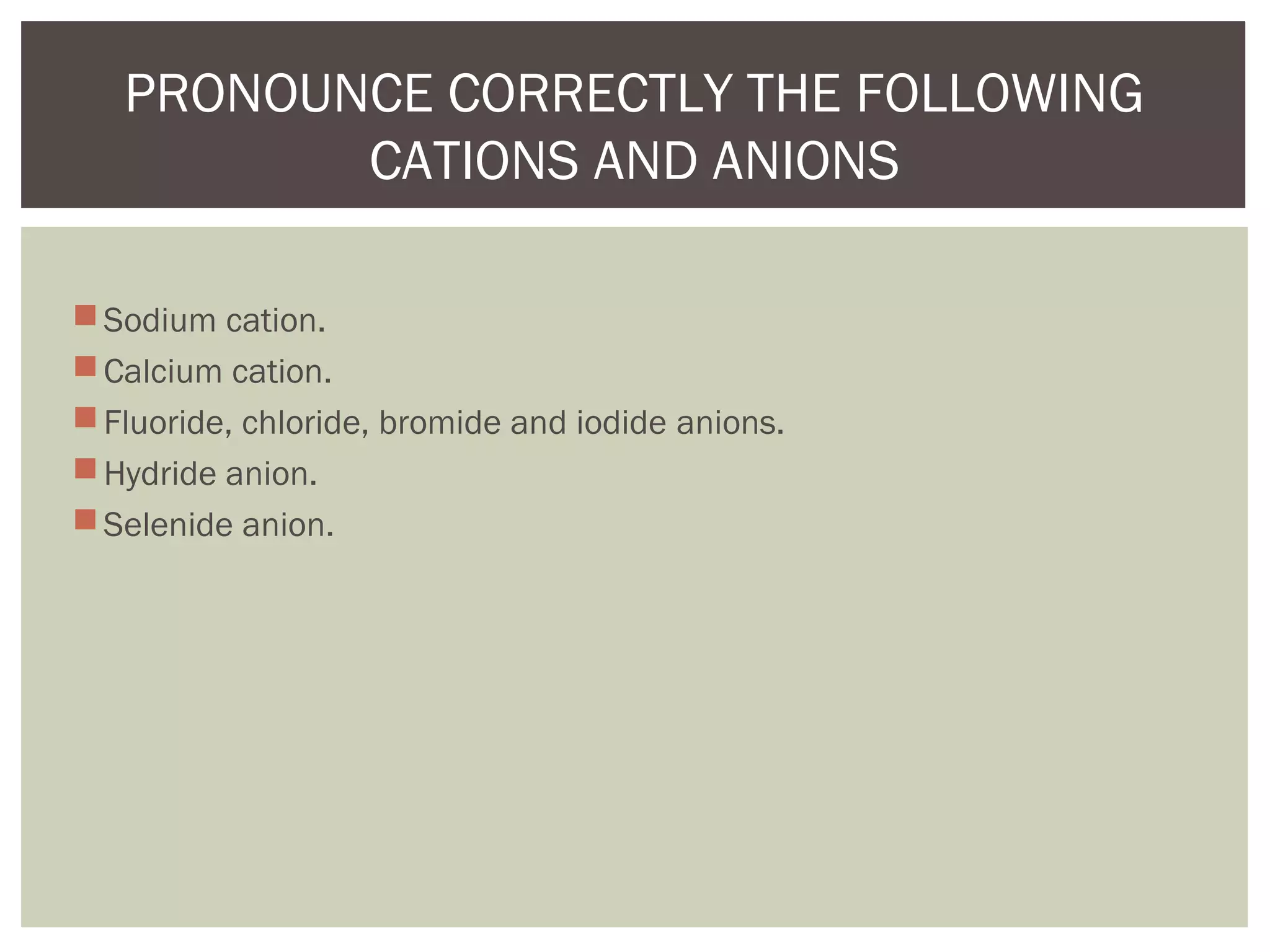 Actividad sobre la tabla periódica (en inglés) | PPT