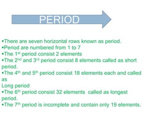 Periodic table | PPTX