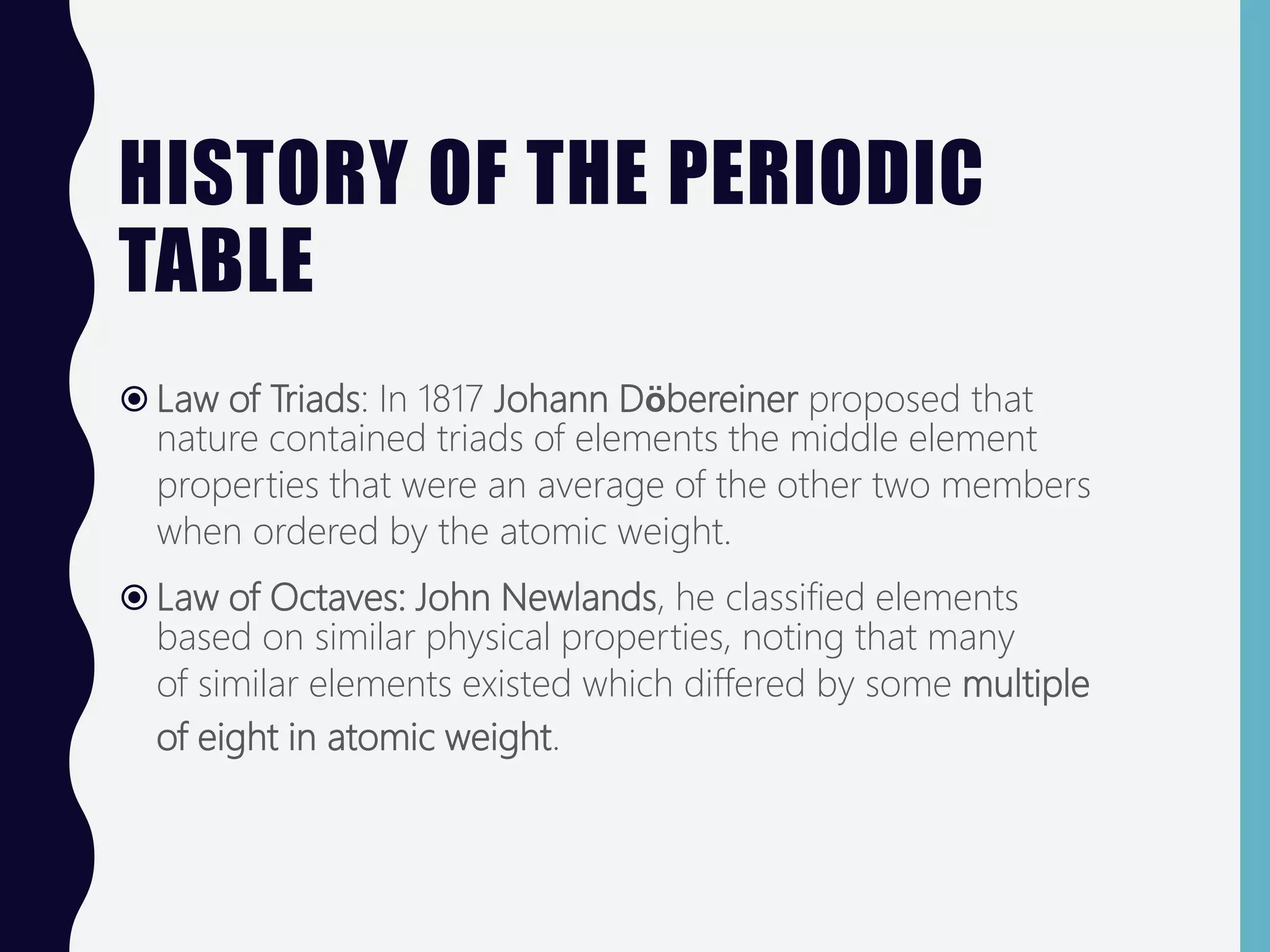 Periodic table | PPT