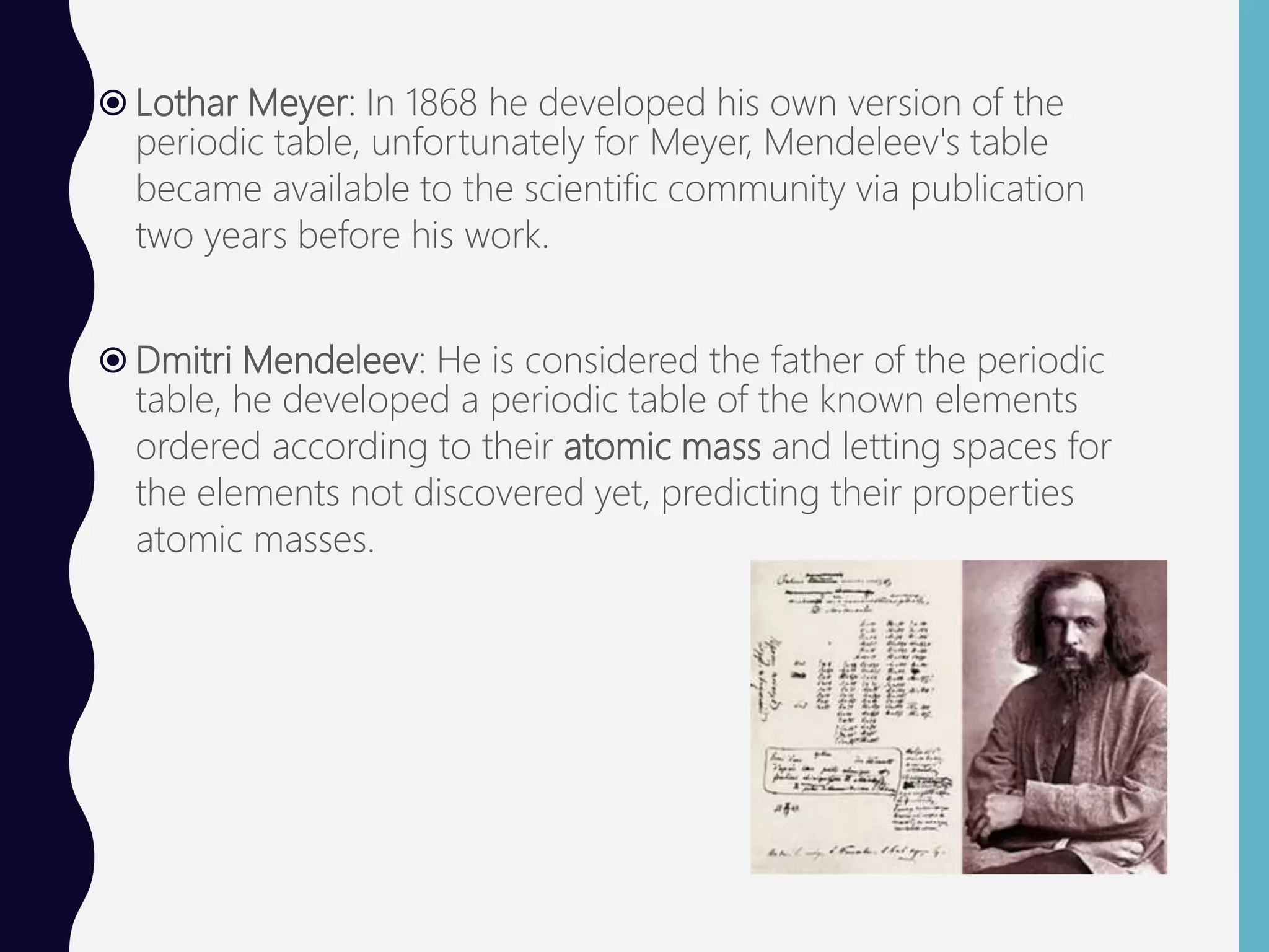 Periodic table | PPT