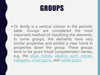 Periodic table | PPT