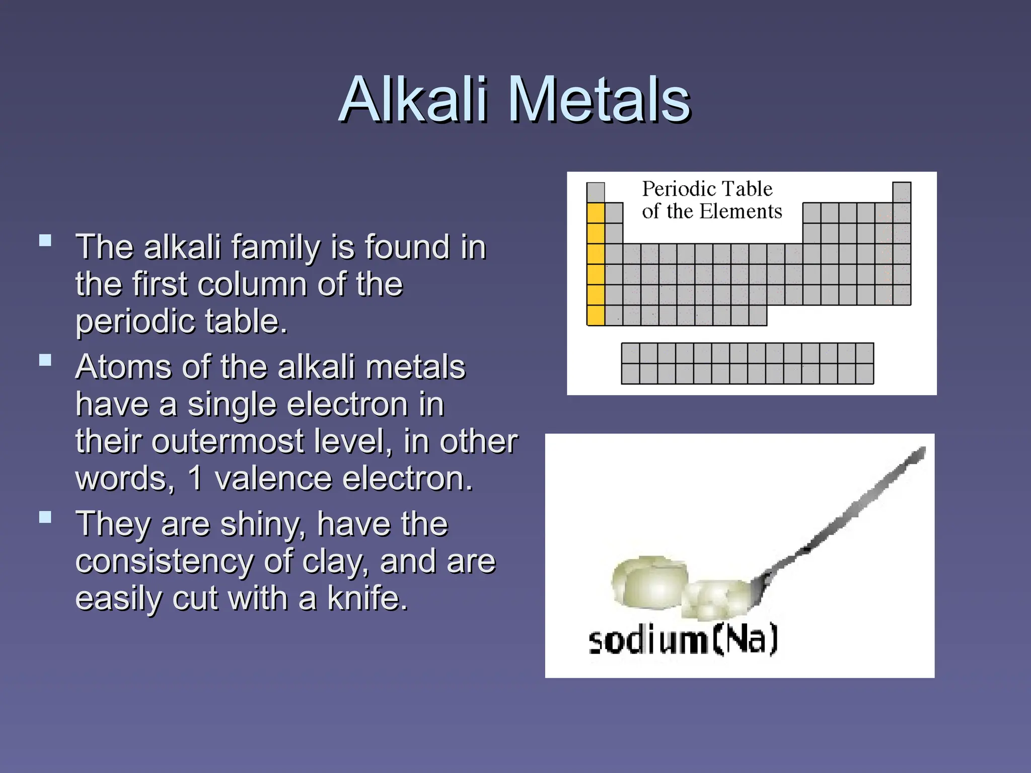 Periodic table study materials mater.ppt