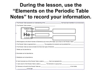 Periodic table BDMS | PPT