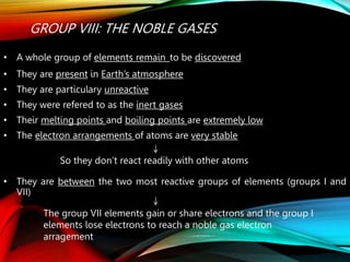 Periodic table | PPT