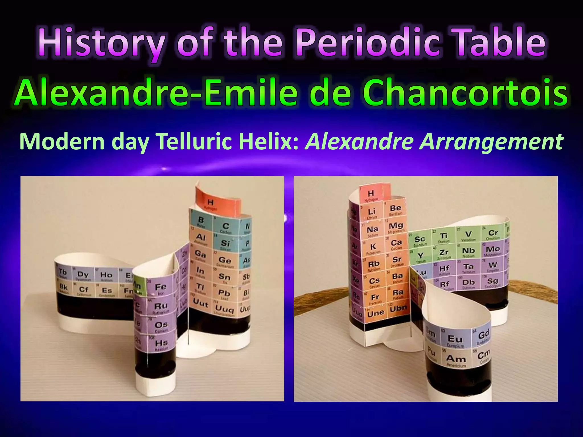 Periodic table e | PPTX