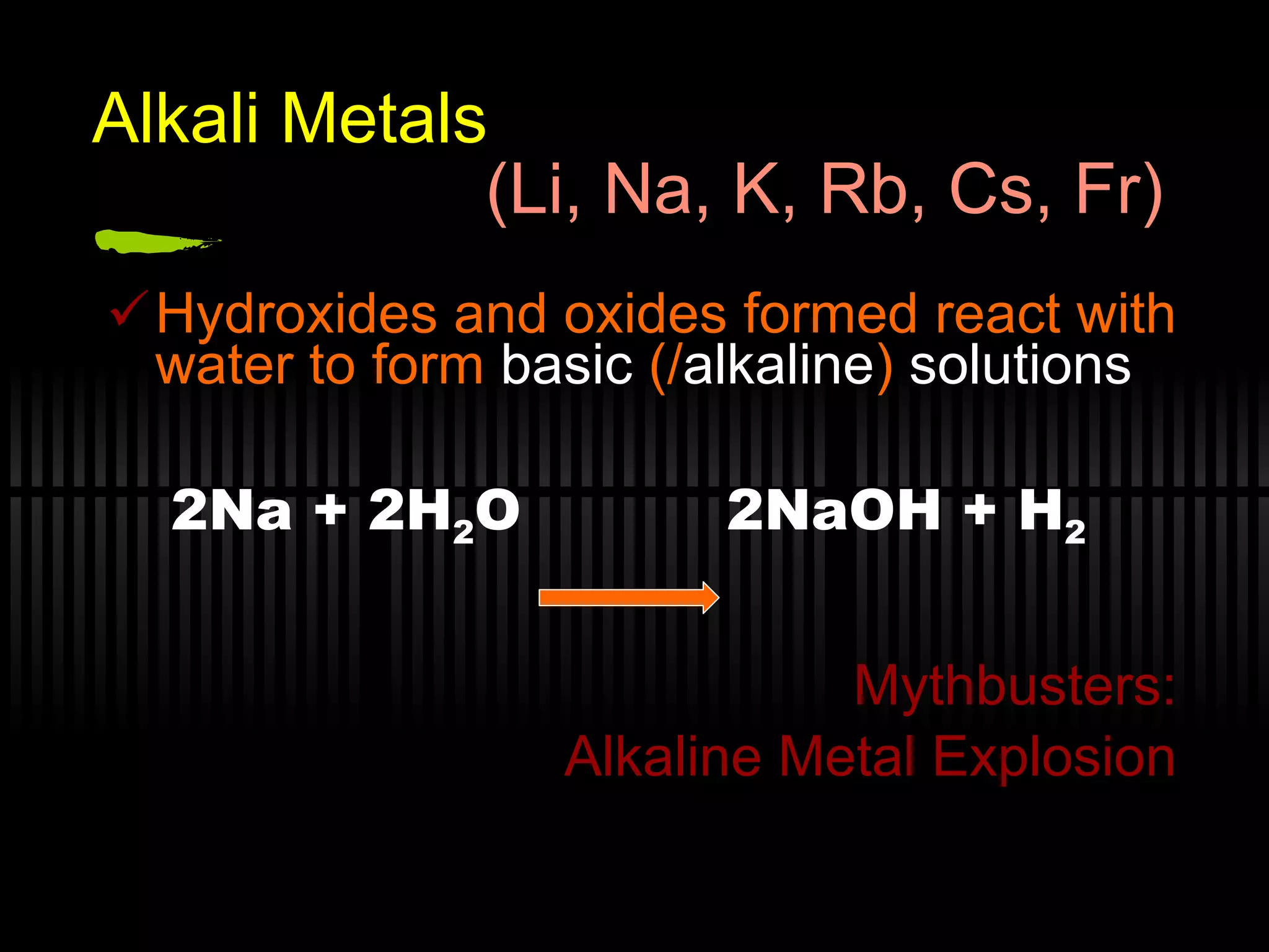 Periodic Table Families Revised 09 | PPT