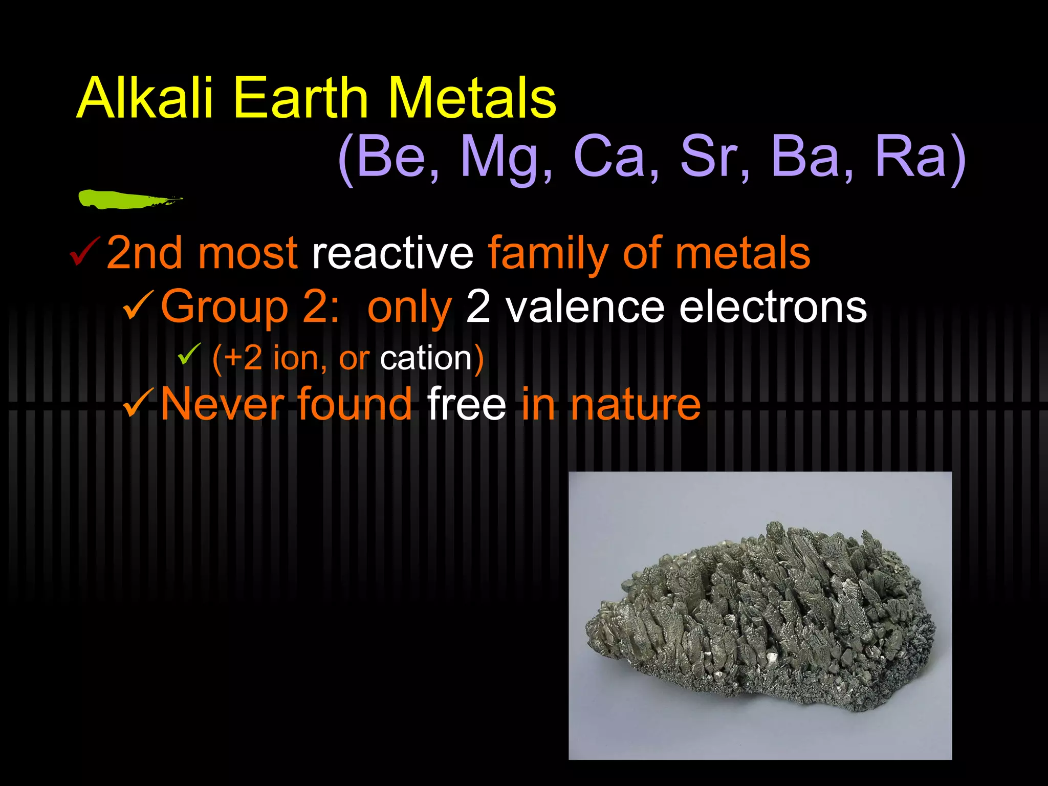 Periodic Table Families Revised 09 | PPT | Chemistry | Science