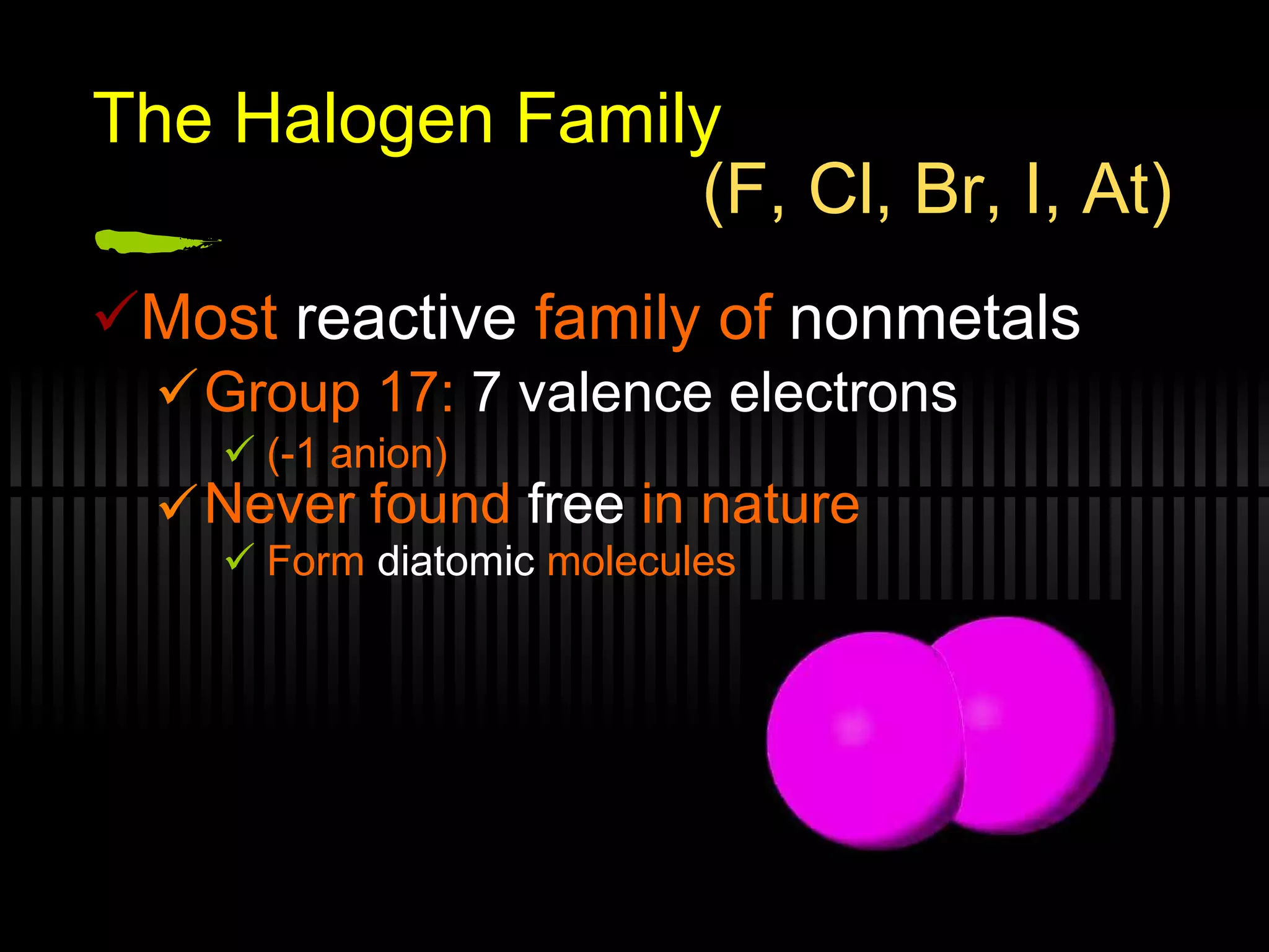 Periodic Table Families Revised 09 | PPT