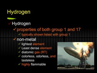 Periodic Table Families Revised 09 | PPT