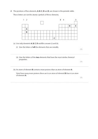 PERIODIC TABLE FINAL.pdf | Chemistry | Science
