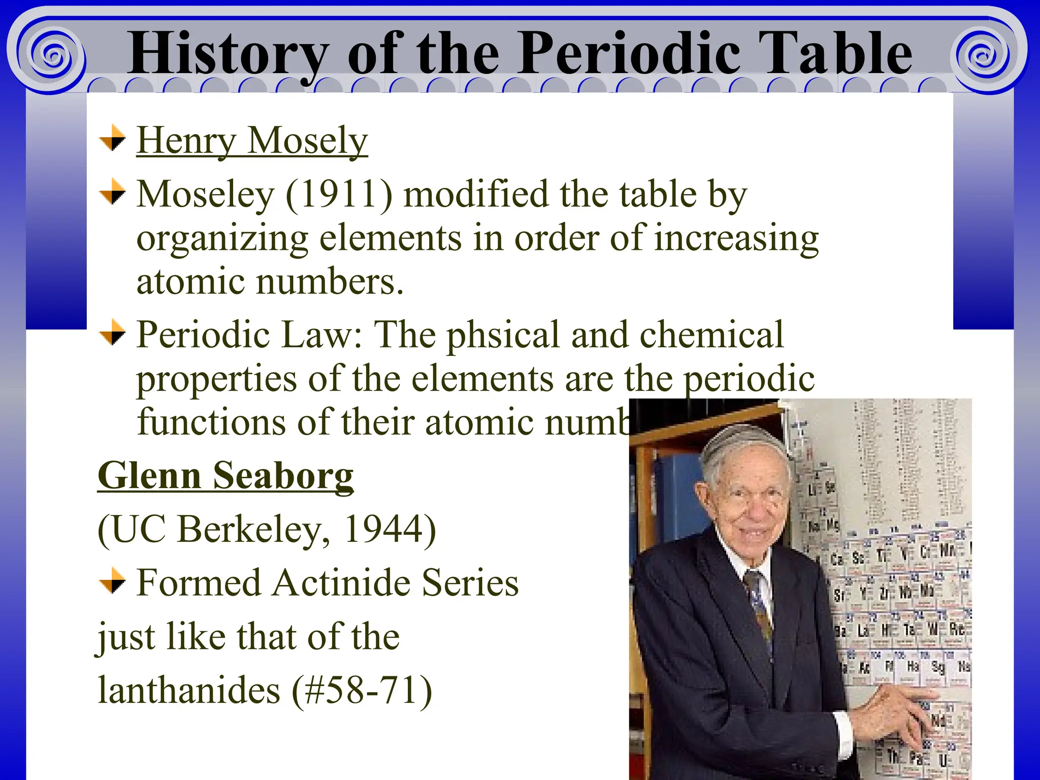 Periodic Table Information that explain in detail | PPT