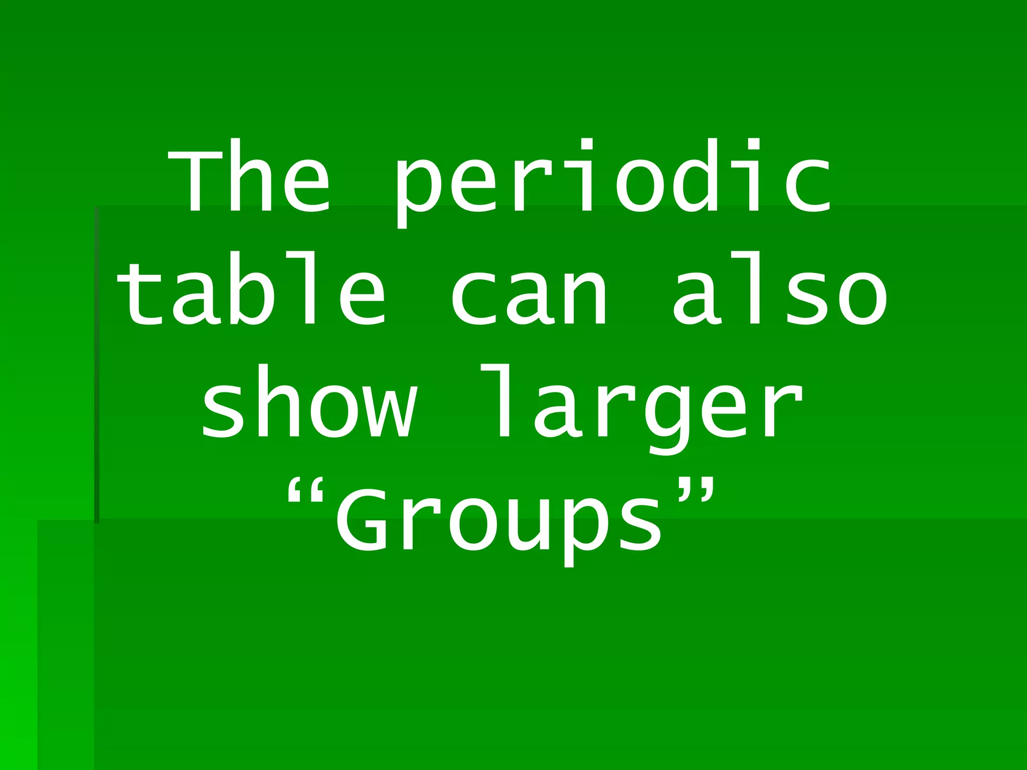 The Periodic Table | PPT