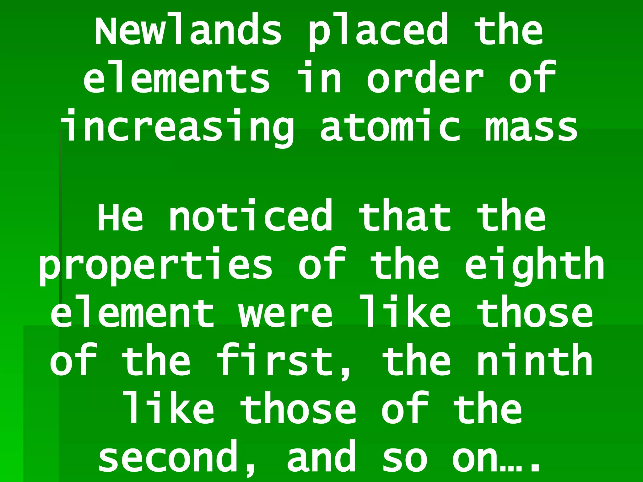 The Periodic Table | PPT