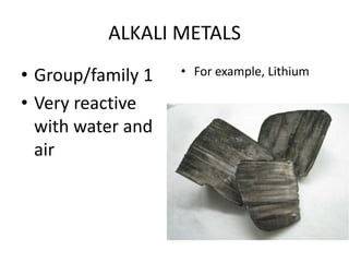 Periodic table of the elements | PPTX